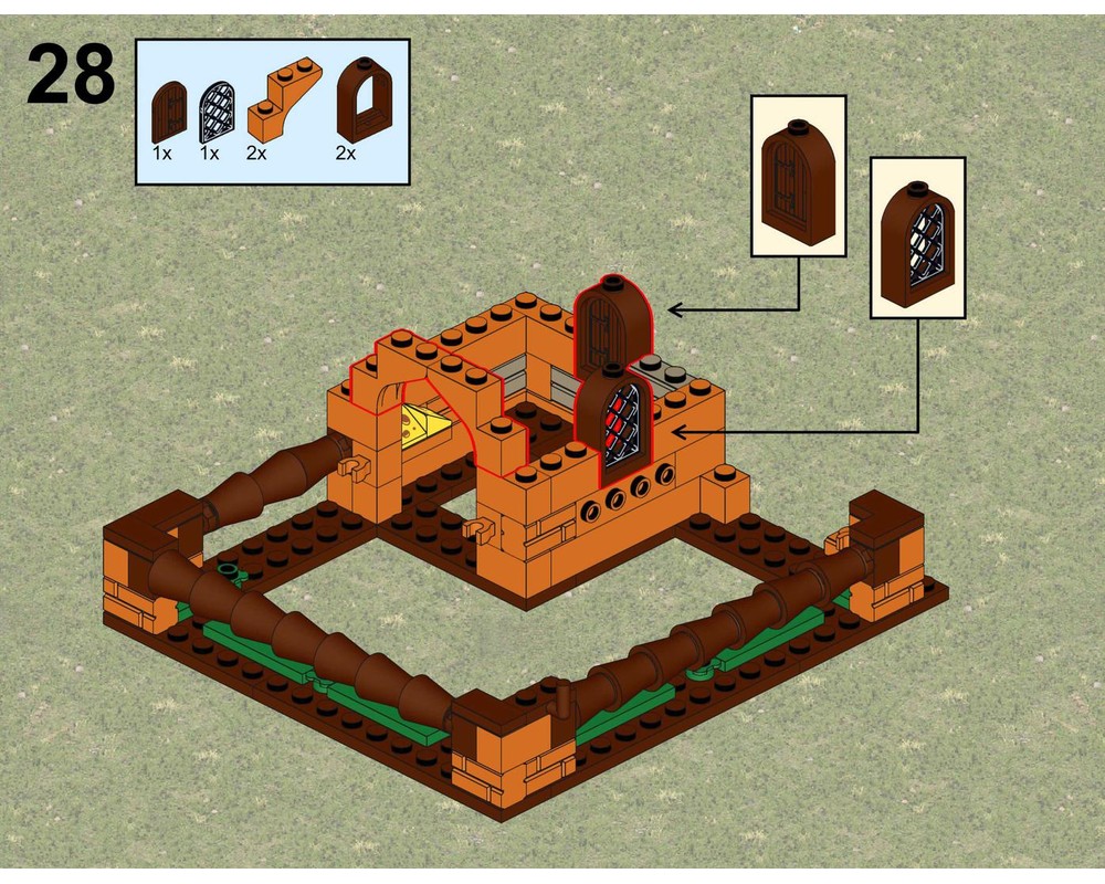 LEGO MOC Stronghold Dairy Farm by Legocionado | Rebrickable - Build ...