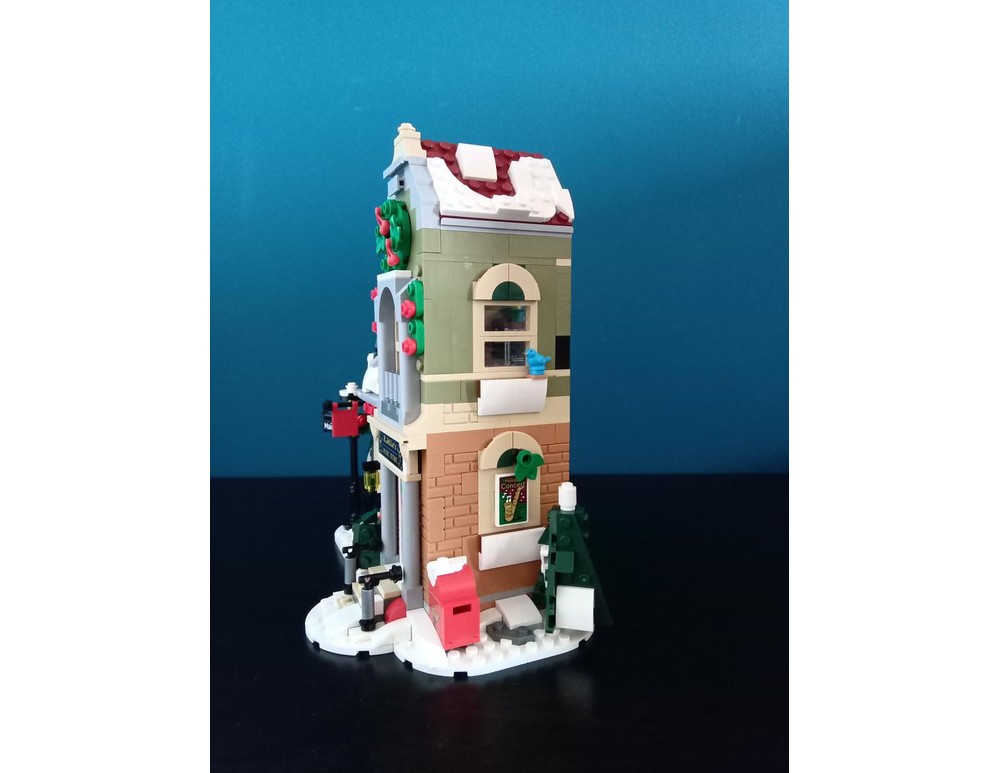 Lego Moc Winter Village Music Store By Colorful Brick Rebrickable