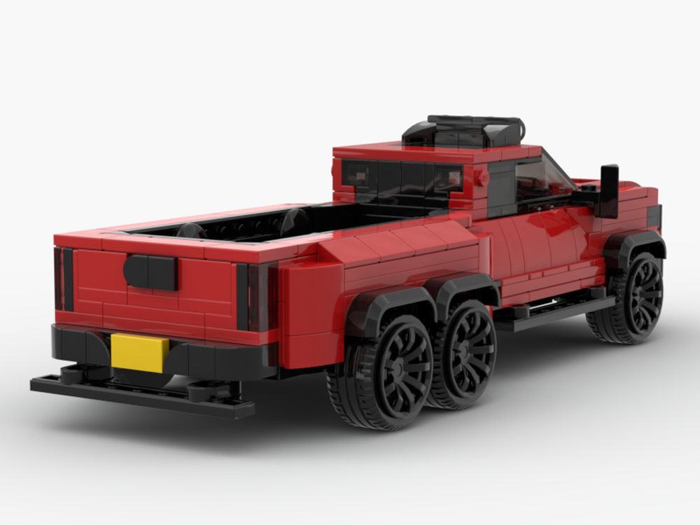 Lego Moc 2022 Gmc Sierra 3500 Hd 6x6 Custom By Kinetickit Rebrickable