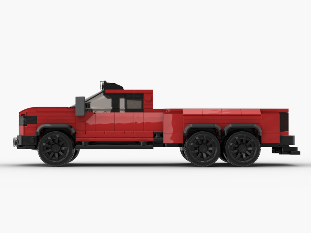 Lego Moc 2022 Gmc Sierra 3500 Hd 6x6 Custom By Kinetickit Rebrickable