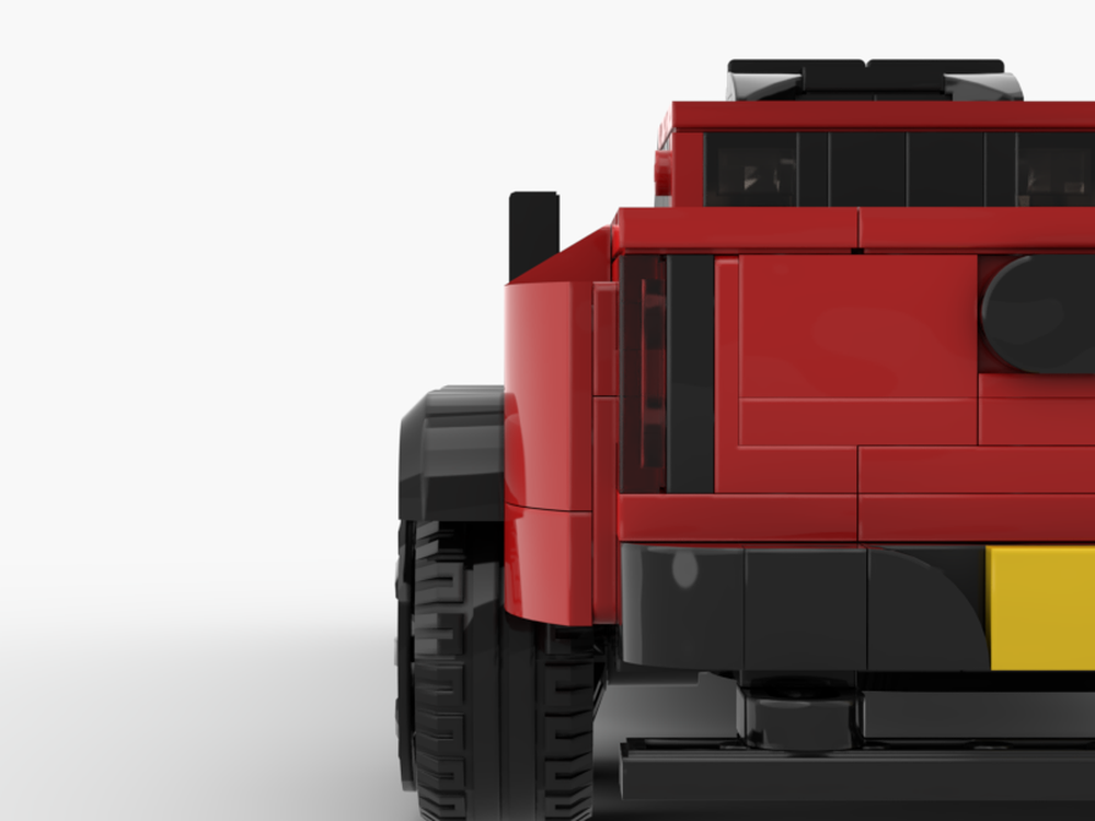 Lego Moc 2022 Gmc Sierra 3500 Hd 6x6 Custom By Kinetickit Rebrickable