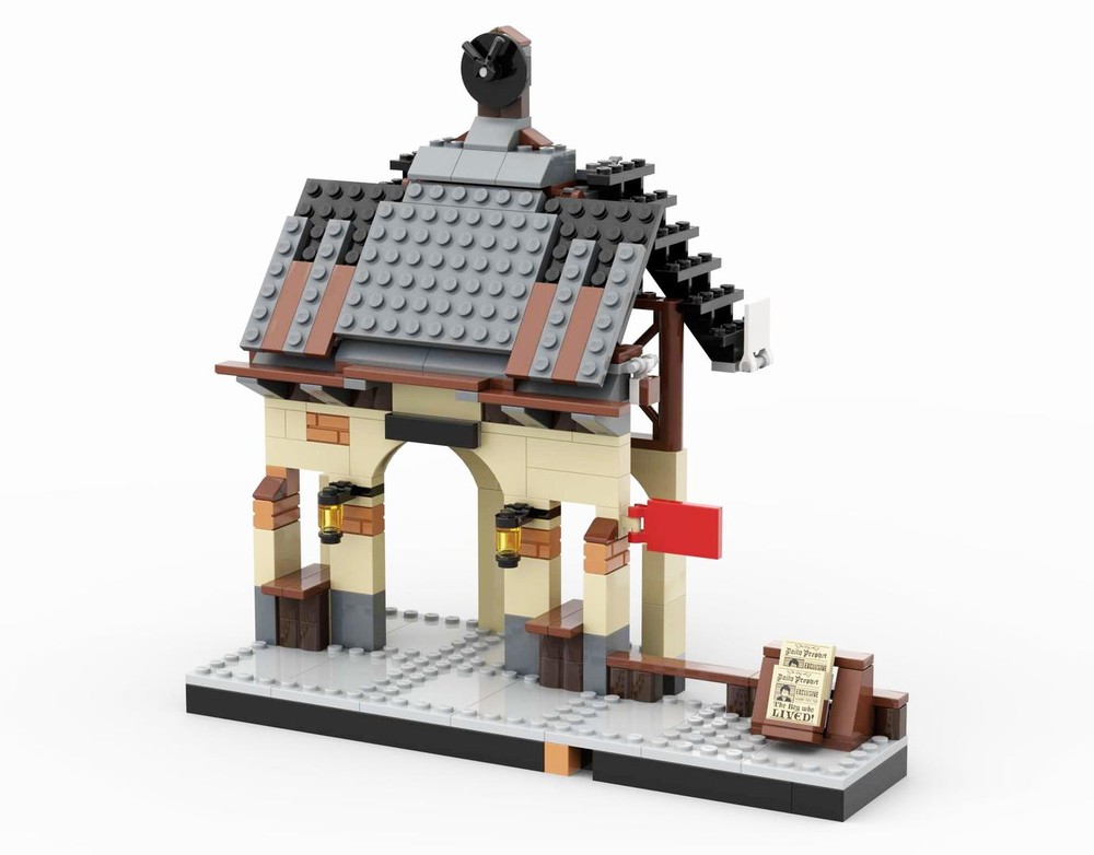 LEGO MOC-164431 Train Station by nopunintendo | Rebrickable - Build ...