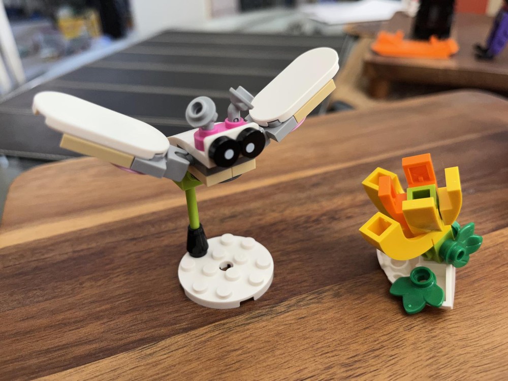 Lego Moc Bug And Flower By Flerpdederp Rebrickable Build With Lego
