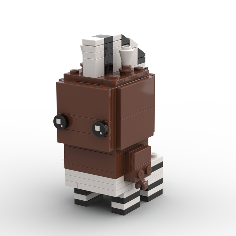 LEGO MOC Centaurworld Zulius BrickHeadz by BobTheMadCow | Rebrickable ...