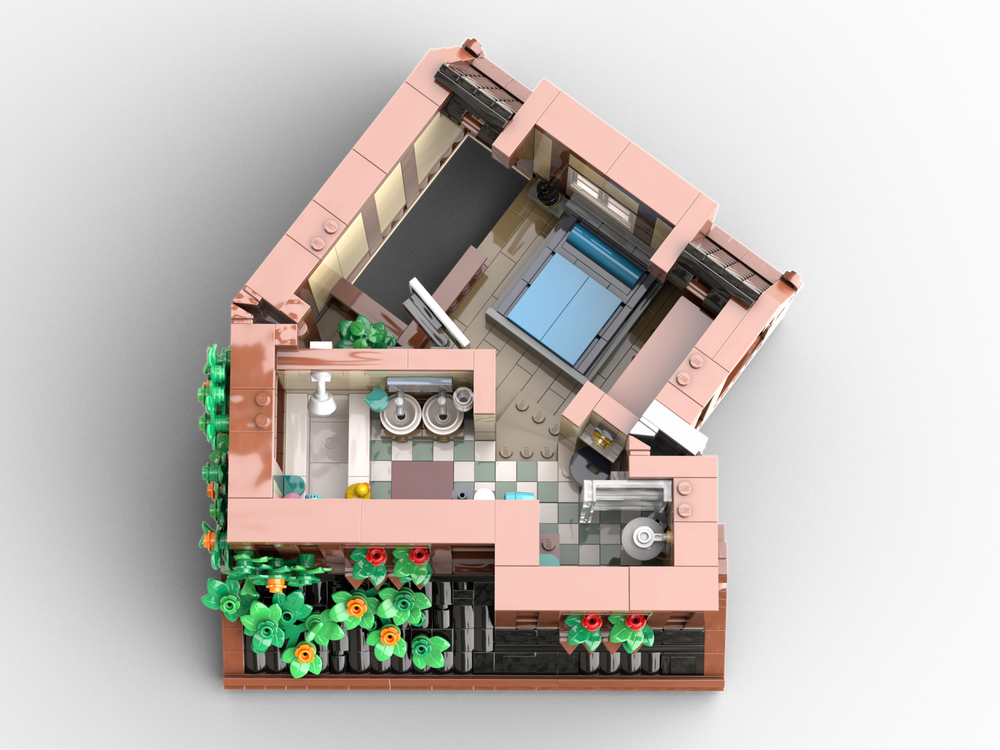 Lego Moc Old Town By Simon84 Rebrickable Build With Lego