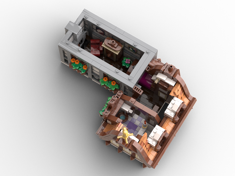 Lego Moc Old Town By Simon84 Rebrickable Build With Lego