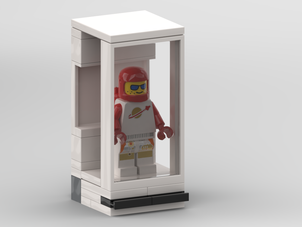 LEGO MOC Modular Minifigure Display by damndog666 | Rebrickable - Build ...