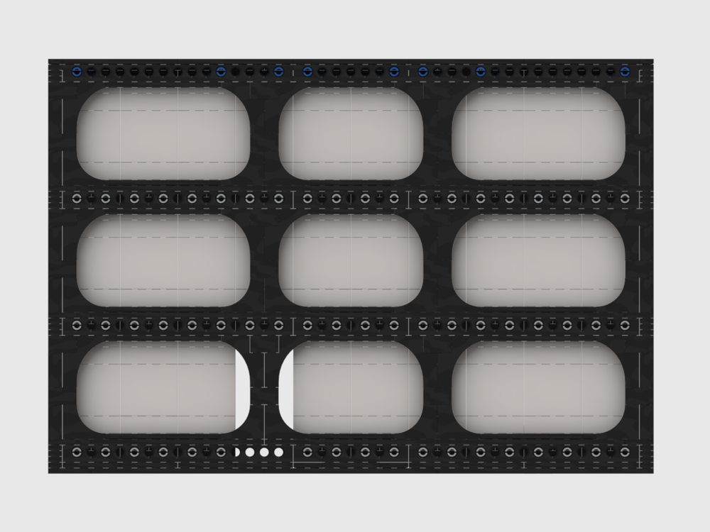 LEGO MOC Modular Minifigure Display by damndog666 | Rebrickable - Build ...