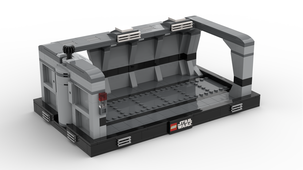 Lego Moc Dark Trooper Attack Diorama By Tonethebone Rebrickable