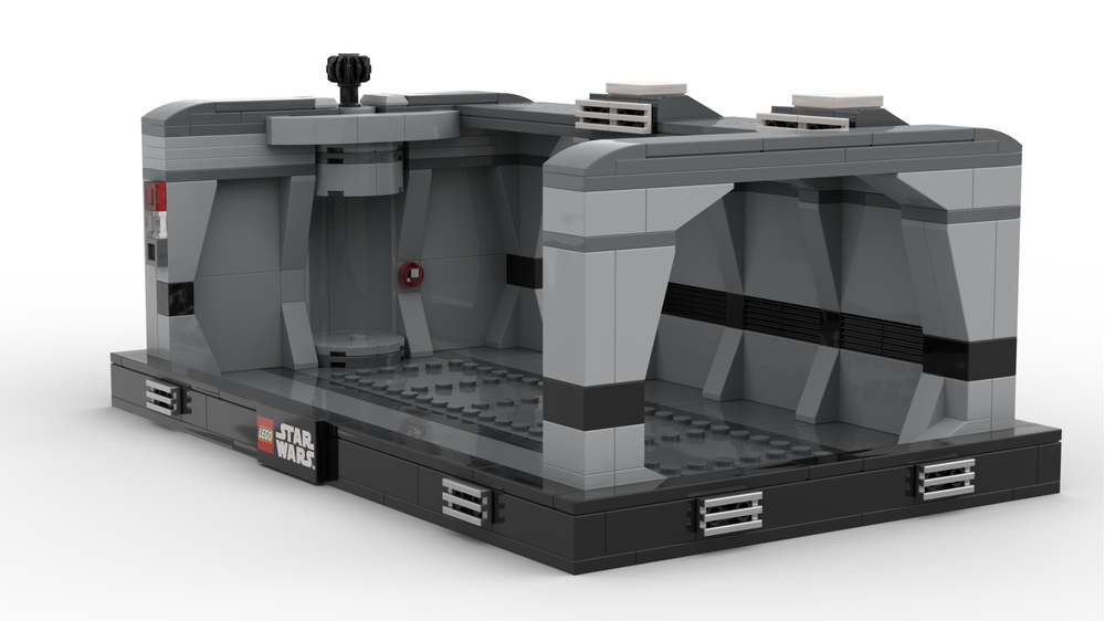 Lego Moc Dark Trooper Attack Diorama By Tonethebone Rebrickable