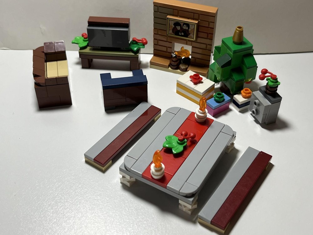 LEGO MOC Christmas/Winter Furniture Builds by SMLBricks | Rebrickable - Build with LEGO