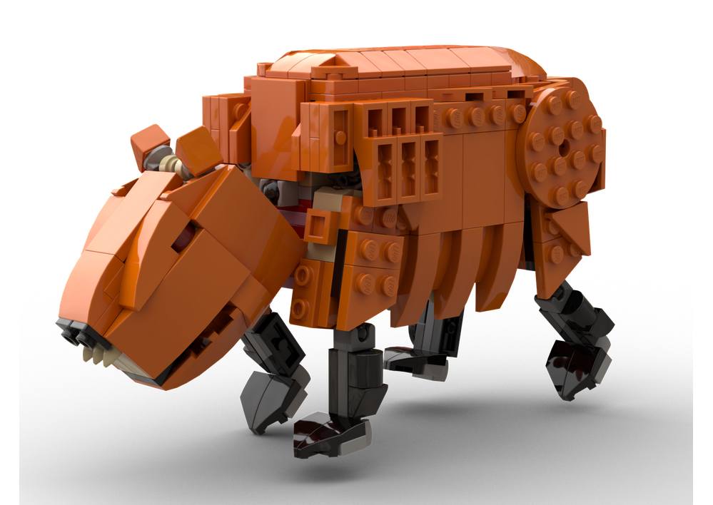 LEGO MOC 31129 Acceptable Capybara by GoldSkulltulaHunter | Rebrickable ...