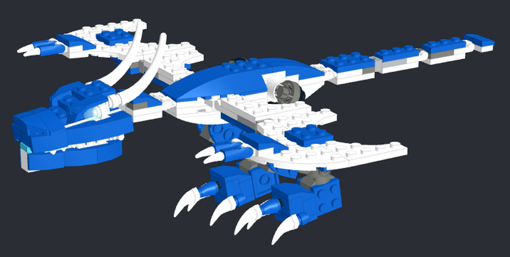 LEGO MOC Dragon Snow Miser by dannoble1592 | Rebrickable - Build with LEGO