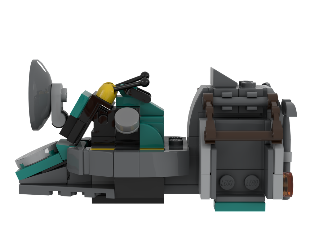 LEGO MOC Lego Rock Raiders Hover Board by NightHawk11991 | Rebrickable ...