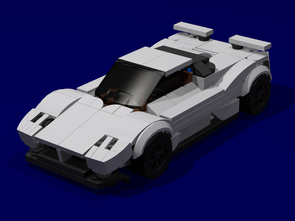 LEGO MOC Pagani Zonda C12 by oxiebricks | Rebrickable - Build with LEGO