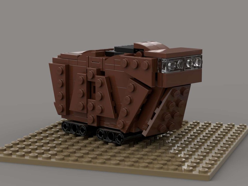 LEGO MOC Sandcrawler Mini Scale by PespisoBricks | Rebrickable - Build ...