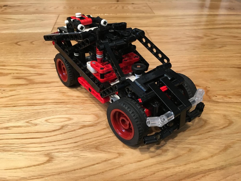 LEGO MOC R-F Racer by TechnicRCRacer | Rebrickable - Build with LEGO