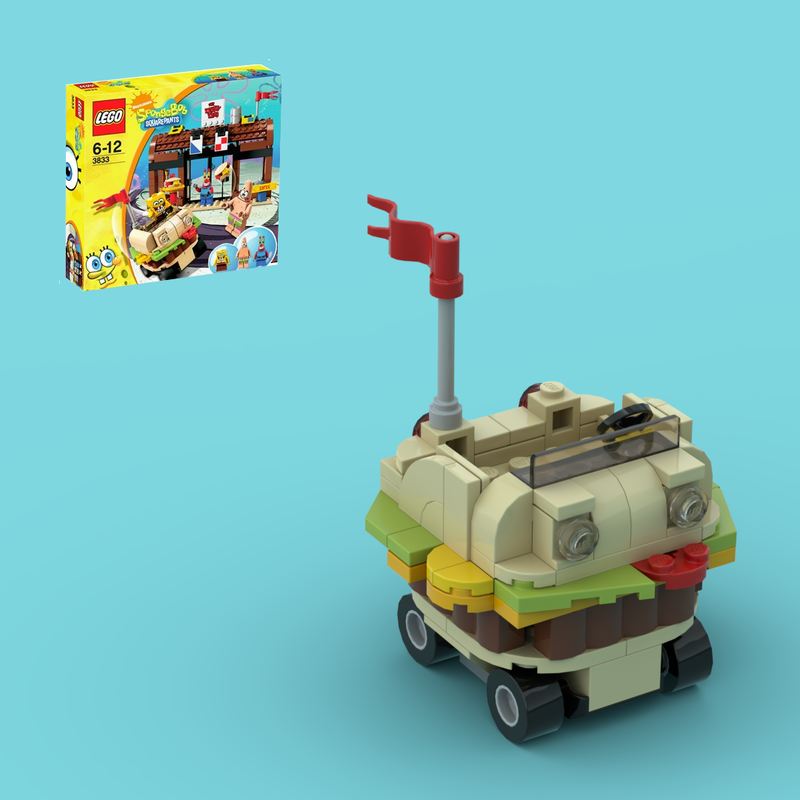 LEGO MOC Cheese Patty Wagon by BrickMasterTimo | Rebrickable - Build ...