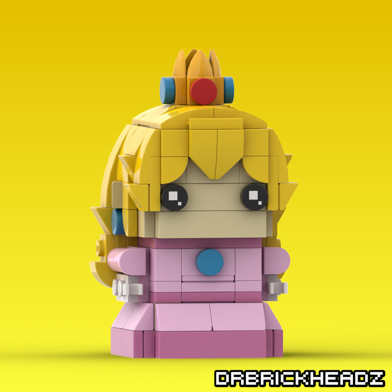 LEGO MOC Princess Peach (Super Mario RPG) Brickheadz by DrBrickheadz ...