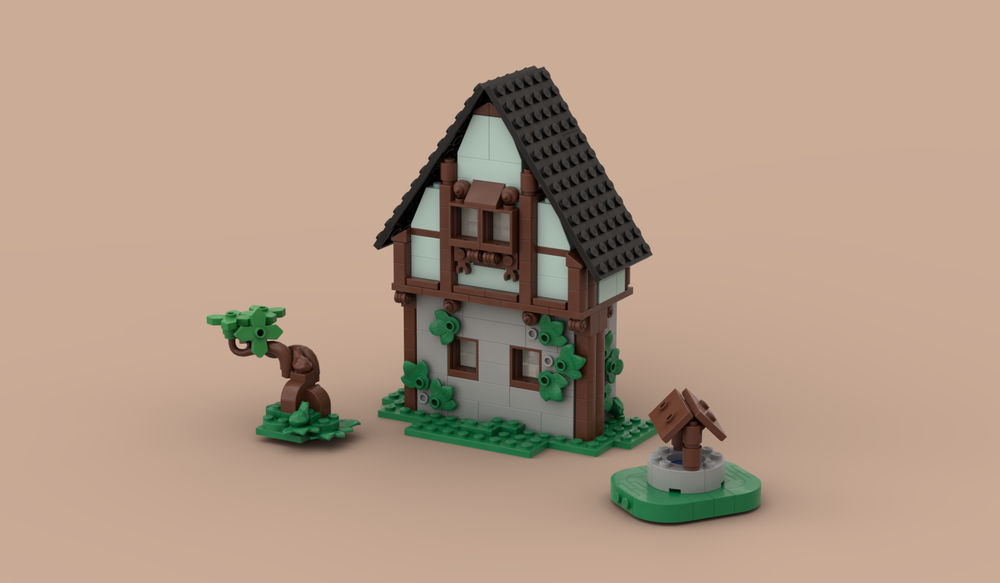 LEGO MOC 11033 Cozy Cottage by Halhi141 | Rebrickable - Build with LEGO