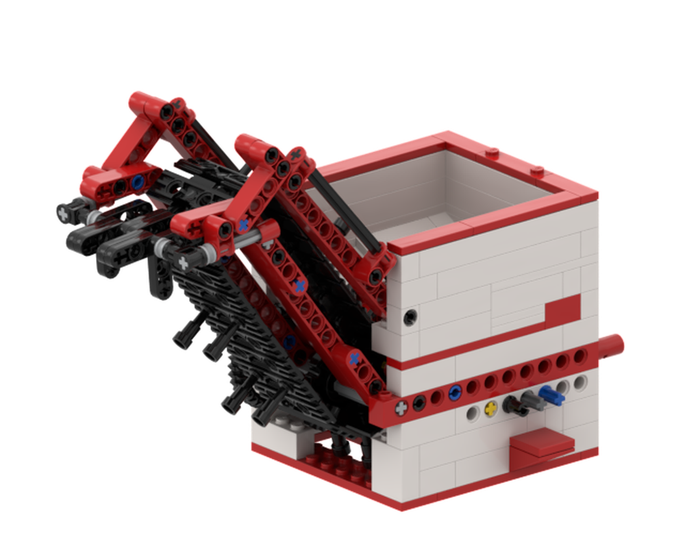 Lego Moc Remix Lasses Conveyor Gbc Starter Module With Shared Power By Andybell Rebrickable
