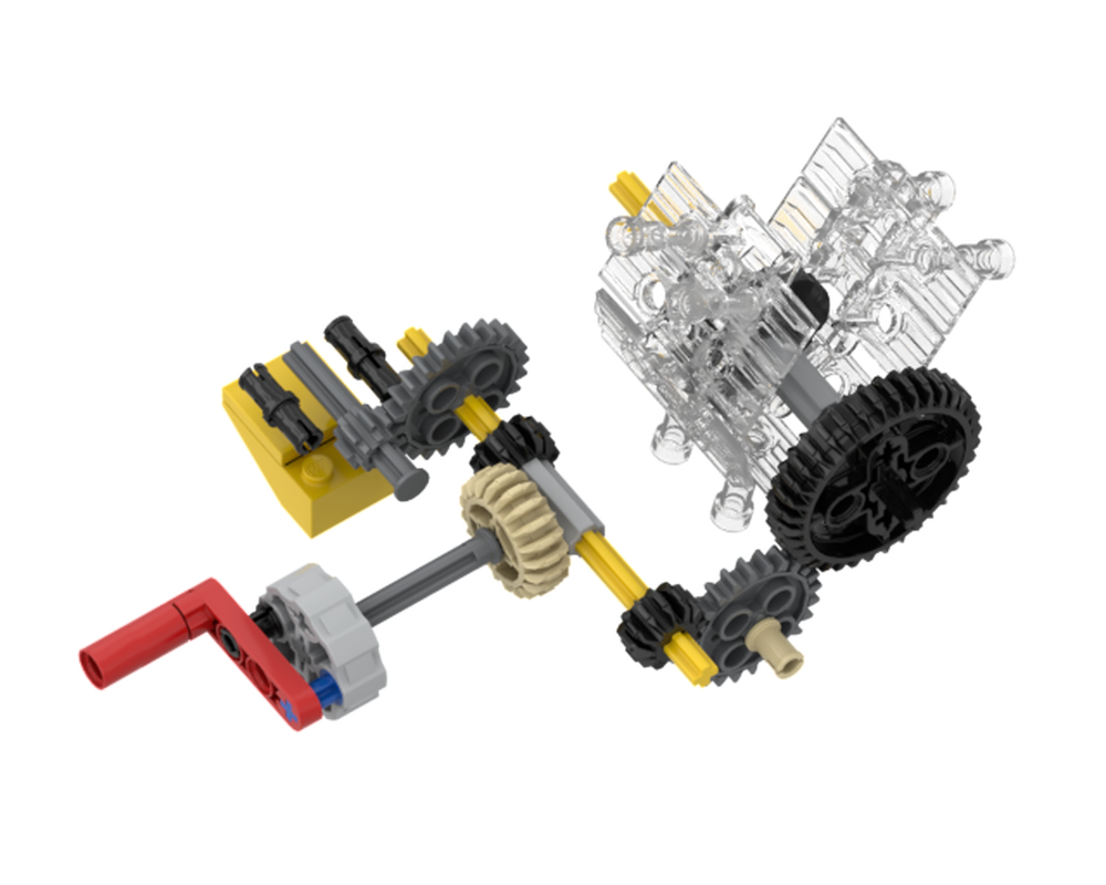 Lego Moc Remix Lasses Conveyor Gbc Starter Module With Shared Power By