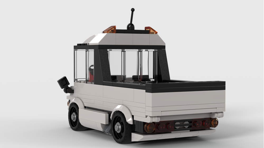 LEGO MOC Utility, pickup truck by Rivals | Rebrickable - Build with LEGO