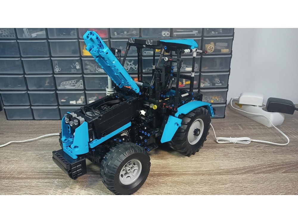 LEGO MOC Powershift Tractor by Tykenen | Rebrickable - Build with LEGO