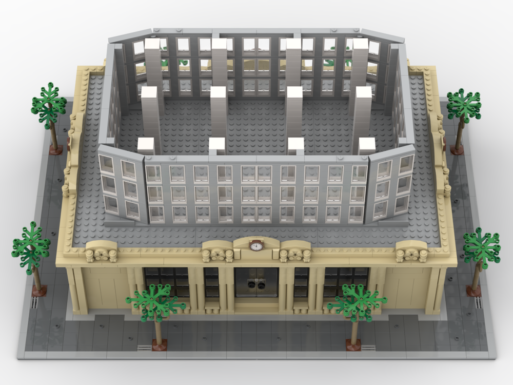 LEGO MOC Avengers Tower Base 64x48 - Compatible with Set 76269 (Mark 6 ...