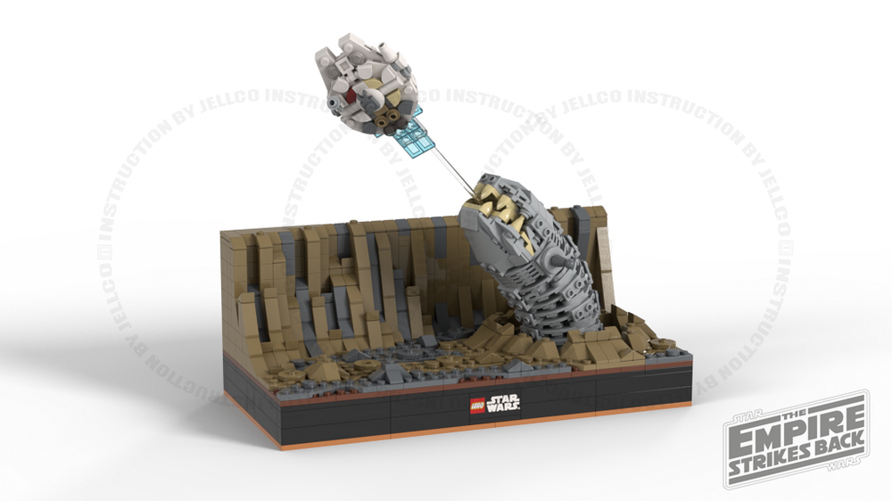 LEGO MOC Micro Diorama : Asteroid Field Series PART Final by jellco ...