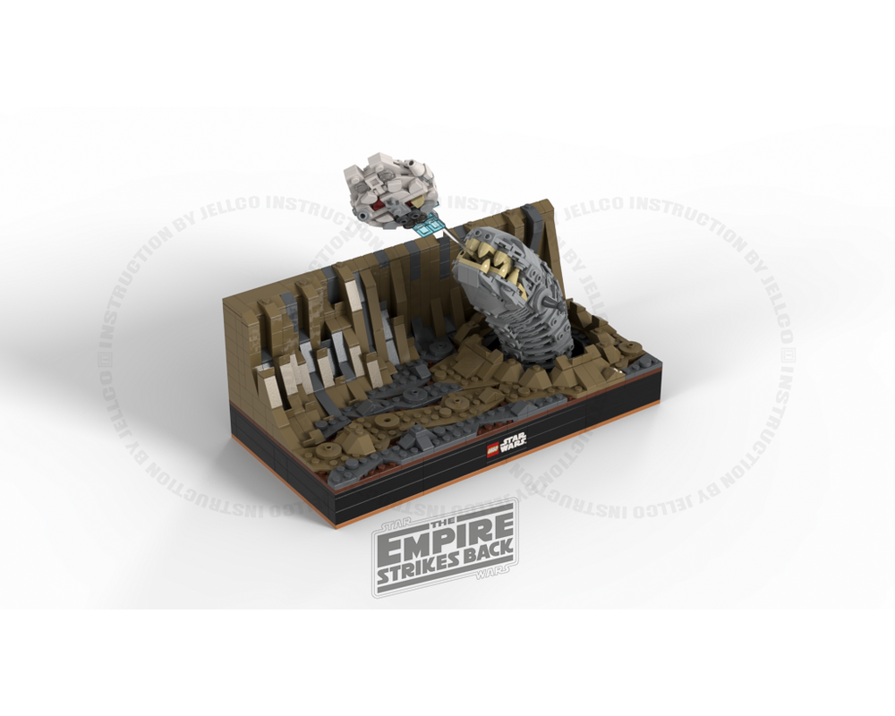 LEGO MOC Micro Diorama : Asteroid Field Series PART Final by jellco ...