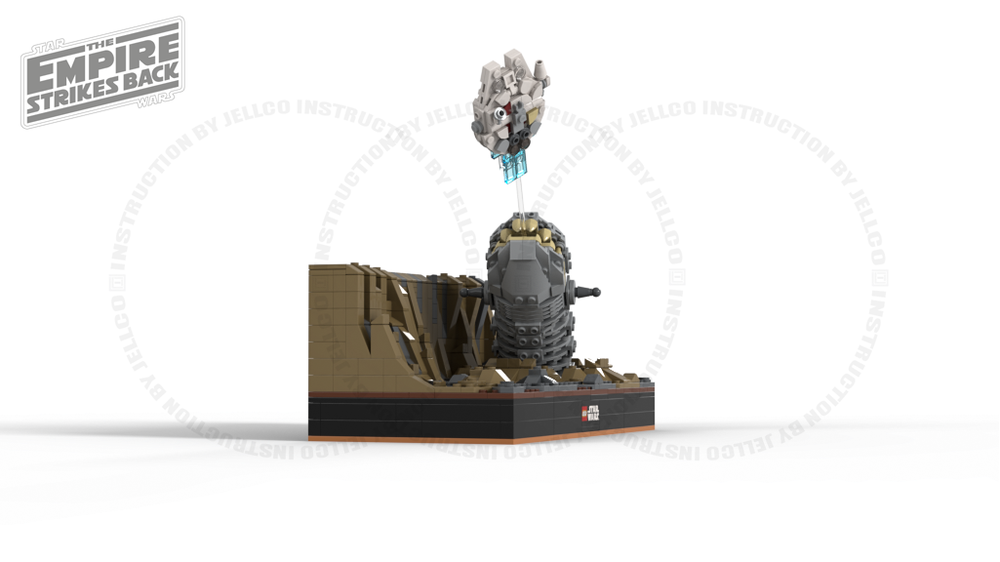 Lego Moc Micro Diorama Asteroid Field Series Part Final By Jellco
