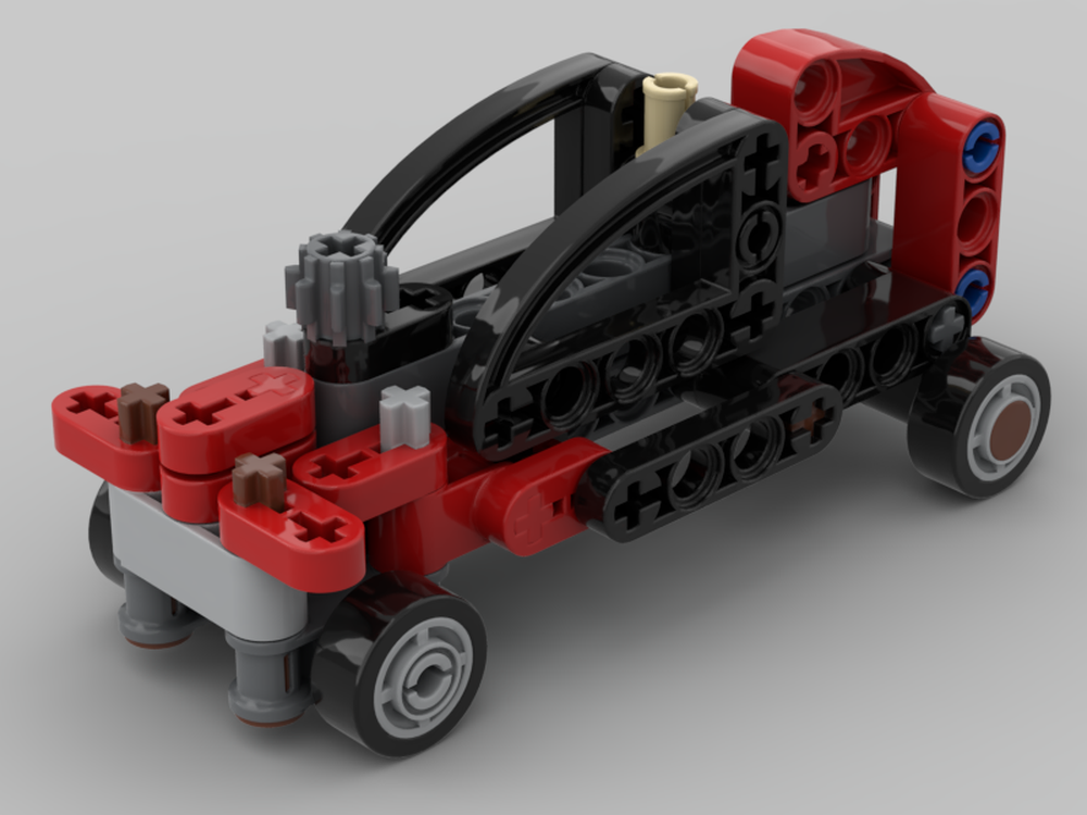 LEGO MOC Car with steering (HoG) by diddesen | Rebrickable - Build with ...