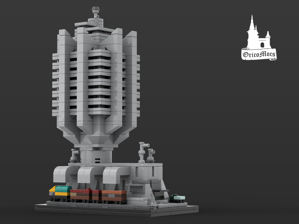 LEGO MOC Brutalism by OricoMocs | Rebrickable - Build with LEGO