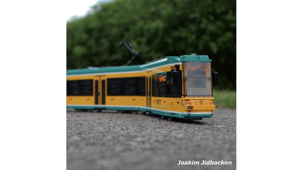 Lego Moc M06 Tram By Thinkcleverandsmart Rebrickable Build With Lego
