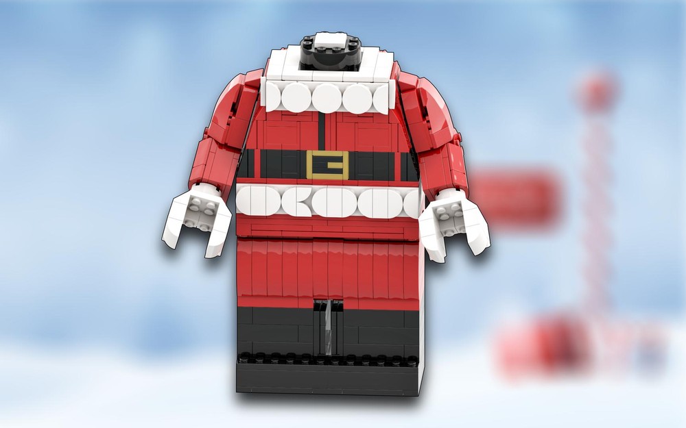 LEGO MOC-164546 Up-Scaled LEGO Minifigure Santa Suit by ZTBricks ...