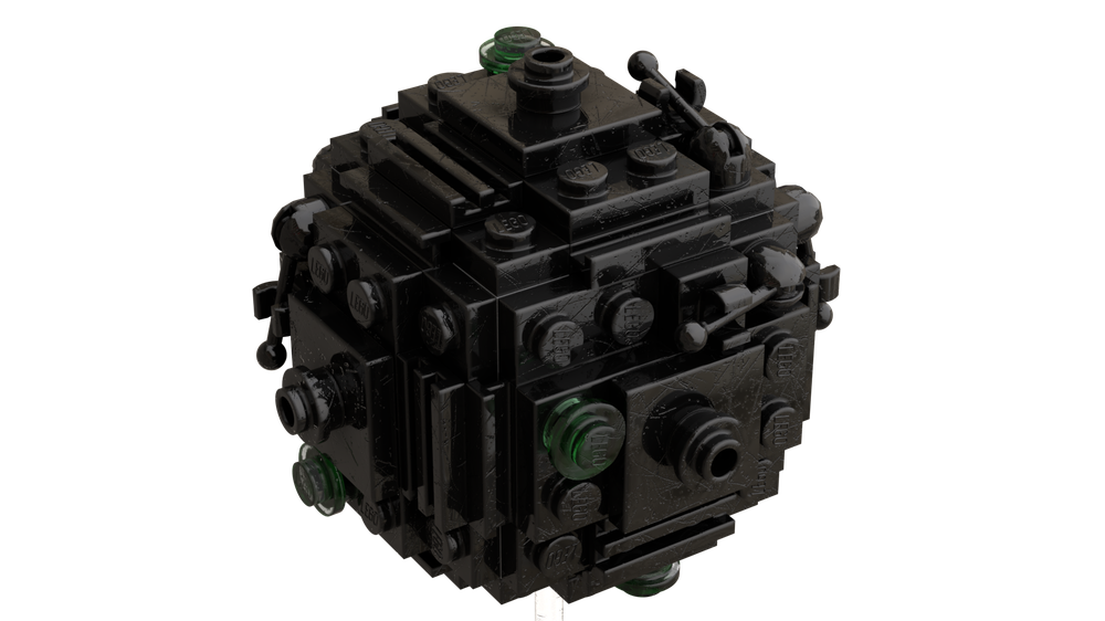 LEGO MOC Borg Sphere by hyphencubed | Rebrickable - Build with LEGO