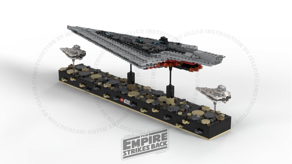 LEGO MOC Micro Diorama : Asteroid Field Series PART II by jellco ...