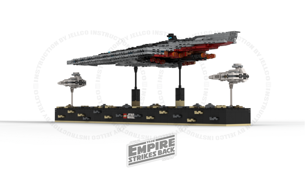 Lego Moc Micro Diorama Asteroid Field Series Part Ii By Jellco