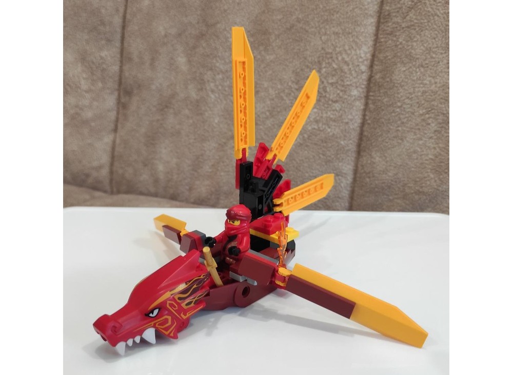 LEGO MOC Kai's Dragon Ship by Mindprison | Rebrickable - Build with LEGO