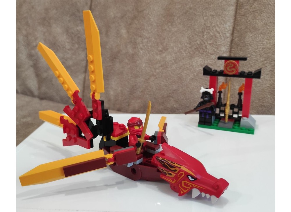 LEGO MOC Kai's Dragon Ship by Mindprison | Rebrickable - Build with LEGO