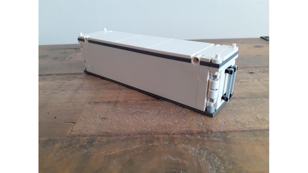 Lego Moc Container Wagon By Scynox Rebrickable Build With Lego