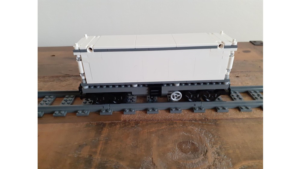 Lego Moc Container Truck By Scynox Rebrickable Build With Lego