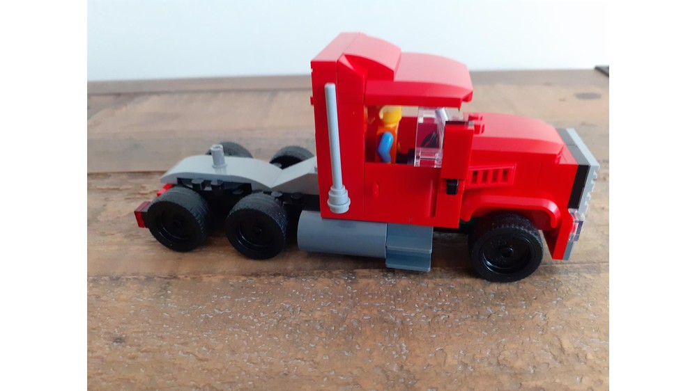 Lego Moc Container Truck By Scynox Rebrickable Build With Lego