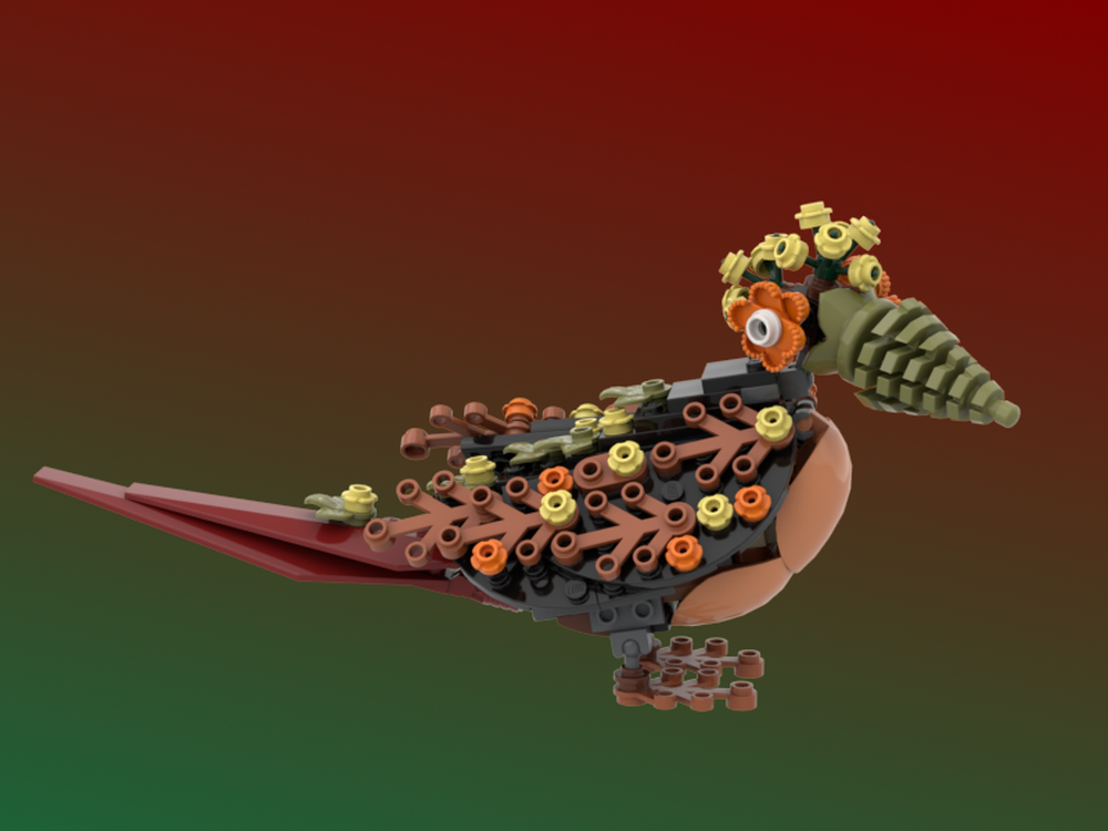 Lego Moc 10314 Birds By Pocmoc Rebrickable Build With Lego