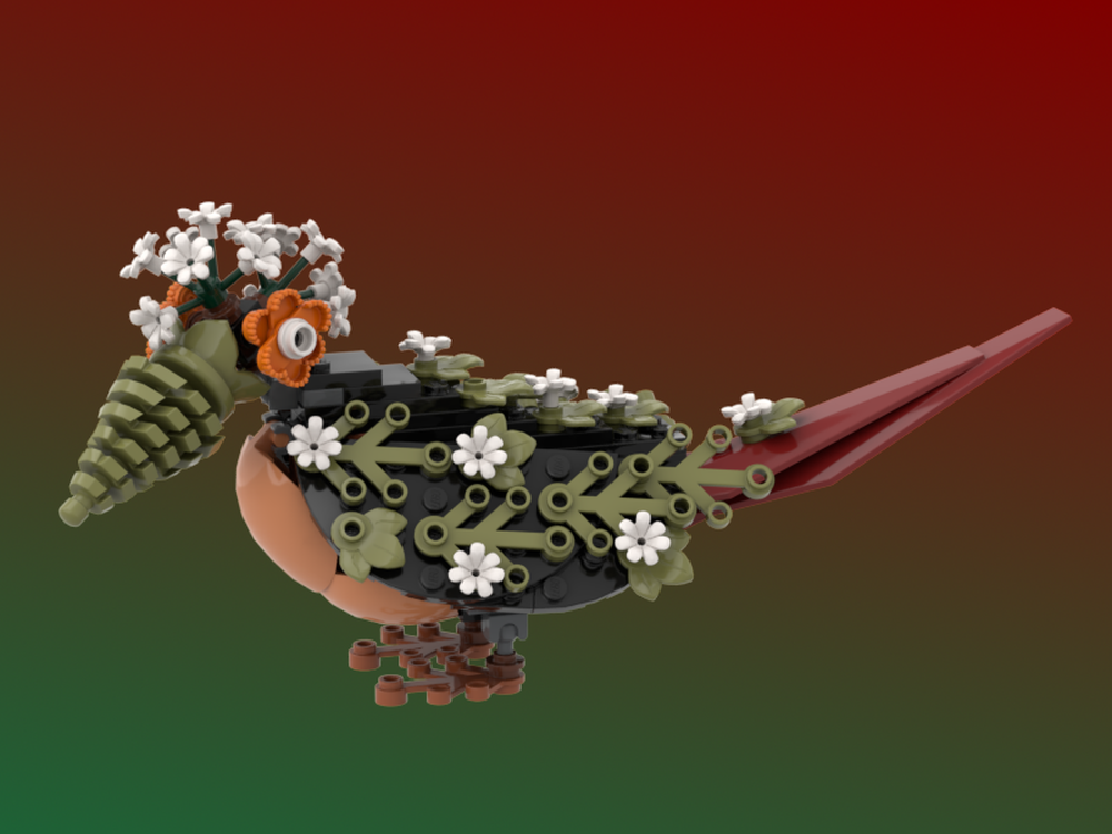 Lego Moc 10314 Birds By Pocmoc Rebrickable Build With Lego