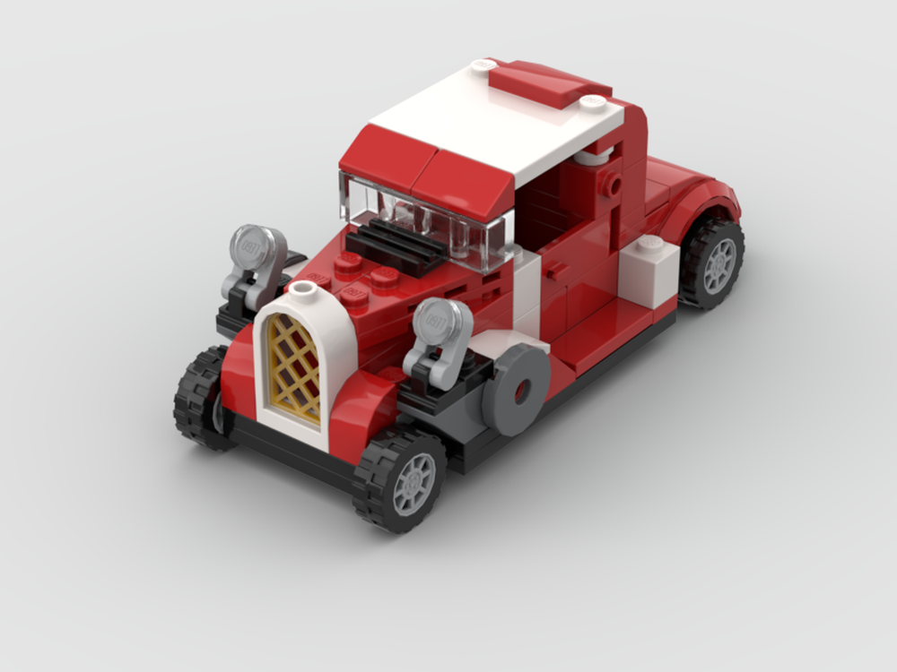 LEGO MOC classic car by tomythebuilder | Rebrickable - Build with LEGO