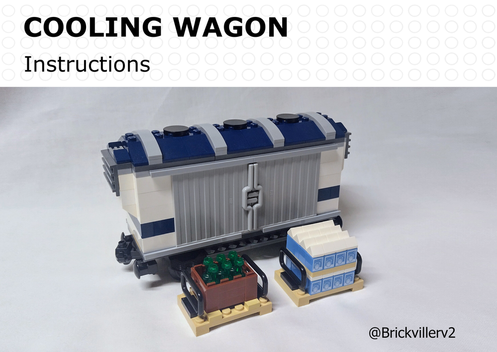 LEGO MOC Cooling wagon by Brickvillerv2 | Rebrickable - Build with LEGO