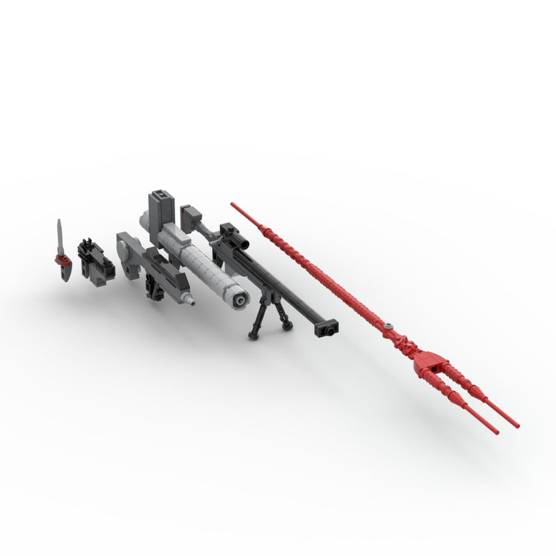 LEGO MOC Evangelion weapons by BigSkwigg | Rebrickable - Build with LEGO