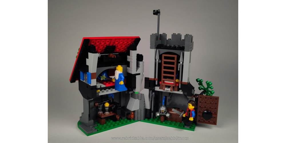 LEGO MOC 40601: Majisto's Alchemy Workshop by sebbl | Rebrickable ...